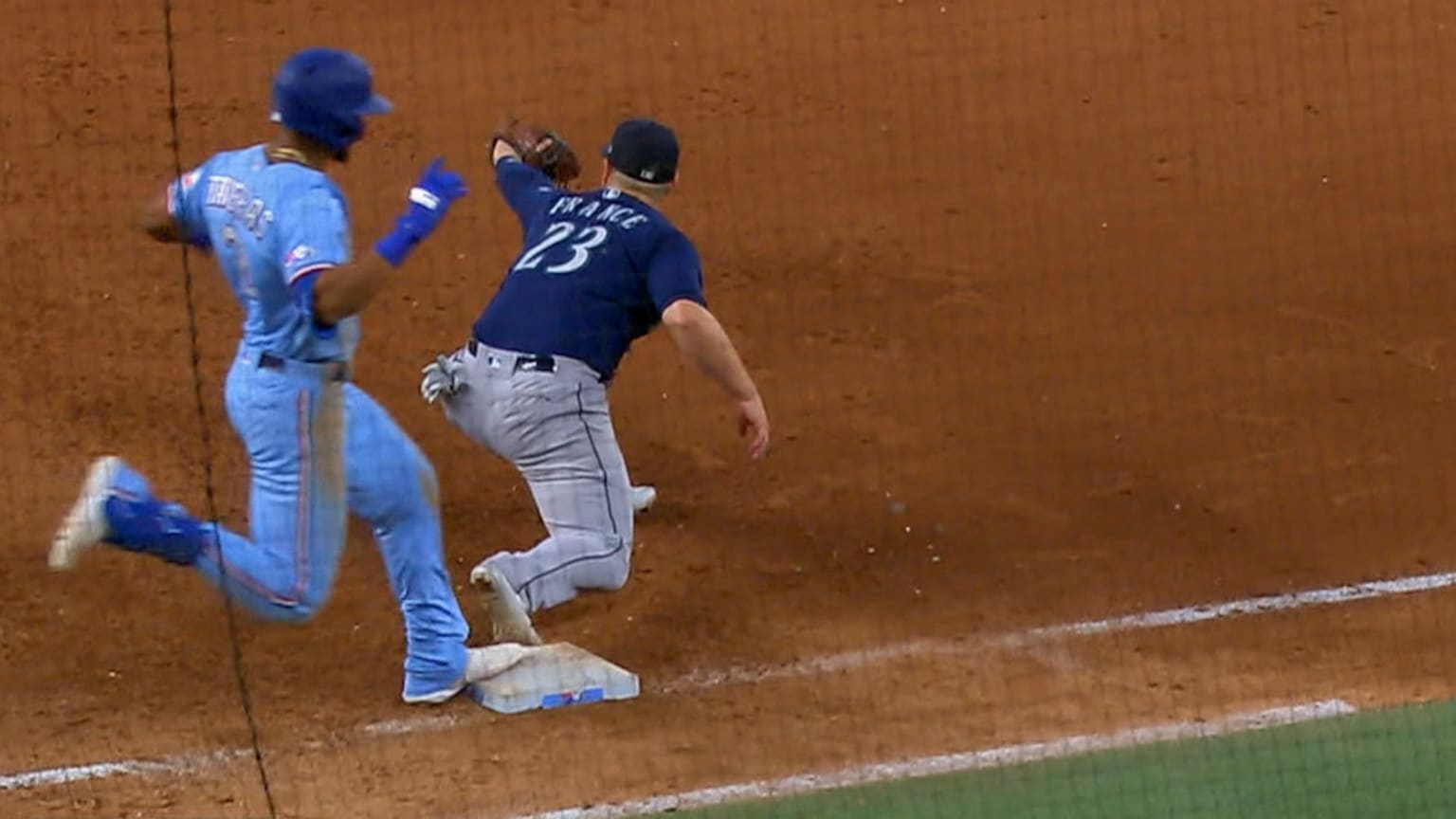 Mariners get safe call overturned at first base | 07/17/2022 | Seattle ...