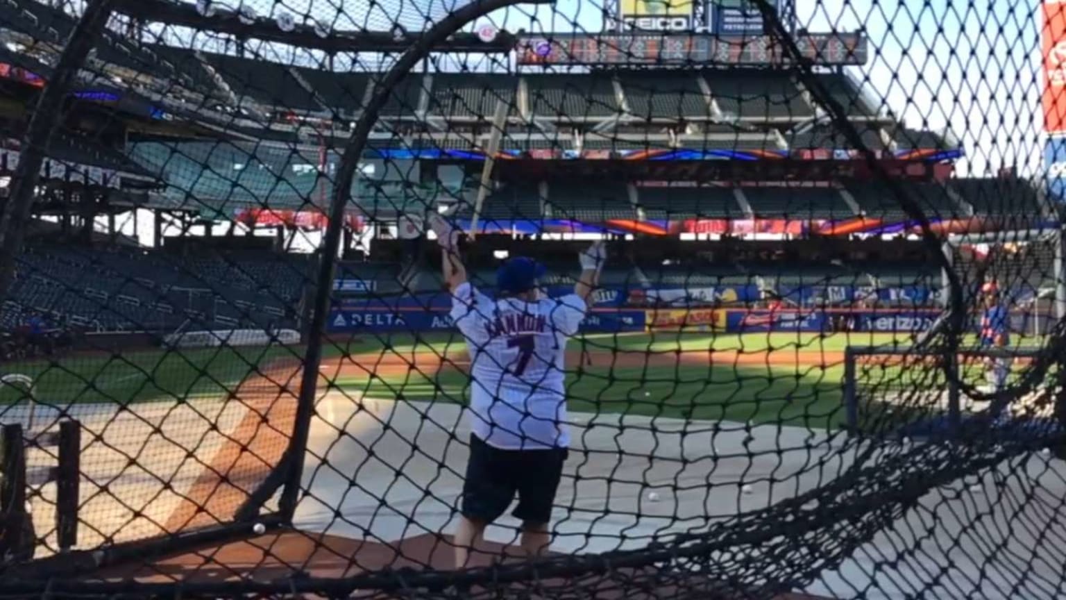 Kevin James homers at Citi Field during BP | 09/19/2016 | New York Mets
