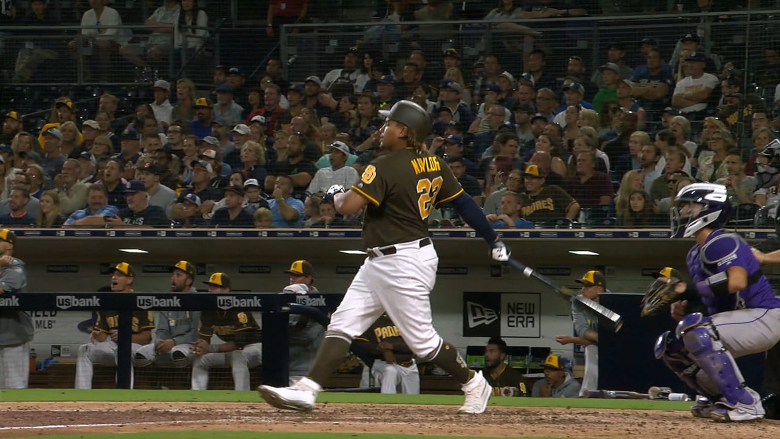COL@SD: Naylor drills a 3-run homer to right field | 08/09/2019 | San ...