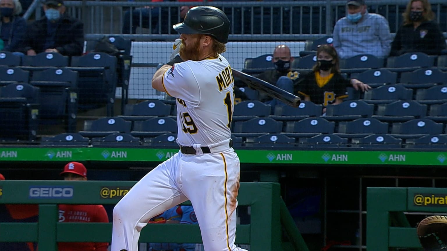 Colin Moran knocks in a run on a single to right | 05/01/2021 ...