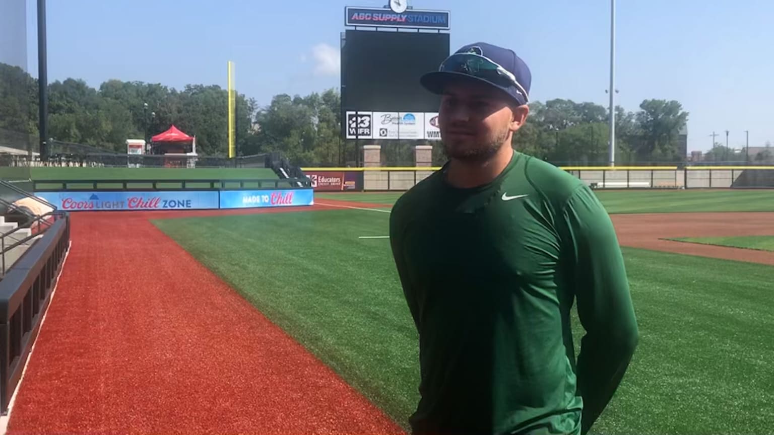 Kole on his first impressions of the new field | 08/02/2021 | Miami Marlins
