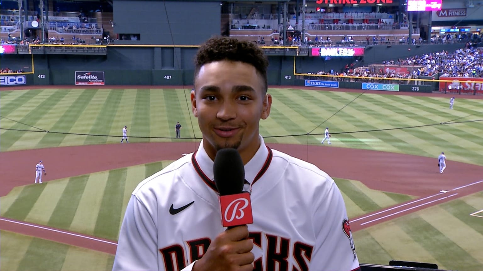 Jordan Lawlar joins the D-backs' broadcast | 07/31/2021 | Arizona ...