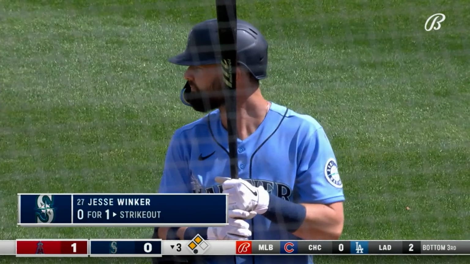 Jesse Winker's two-run double | 03/20/2022 | Seattle Mariners