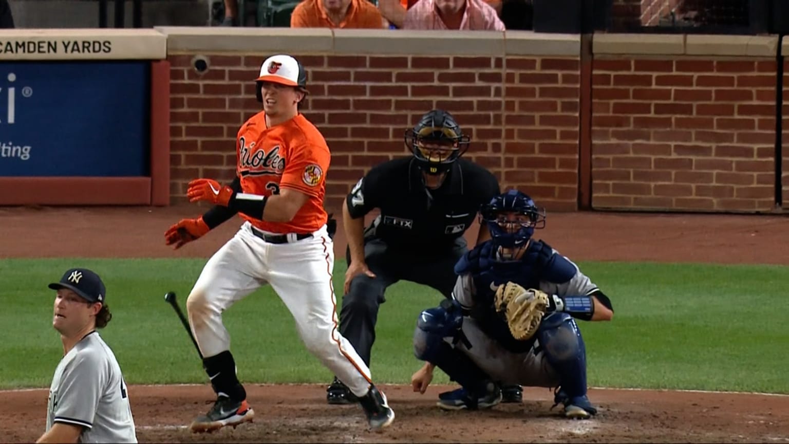 Adley Rutschman belts an RBI double to right-center | 07/23/2022 ...