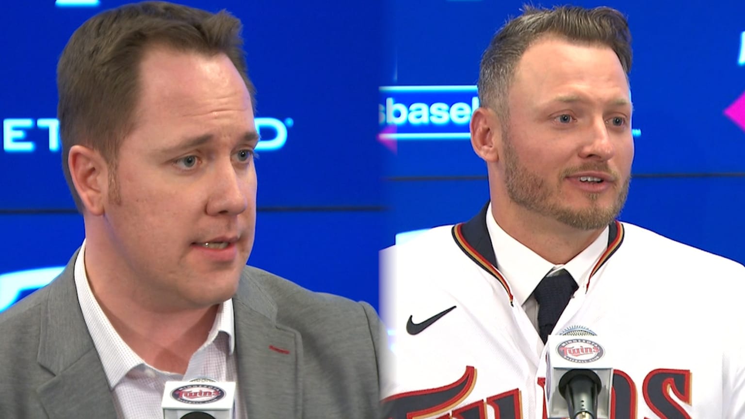 Falvey, Donaldson on Josh joining the Twins' family | 01/22/2020 | St ...