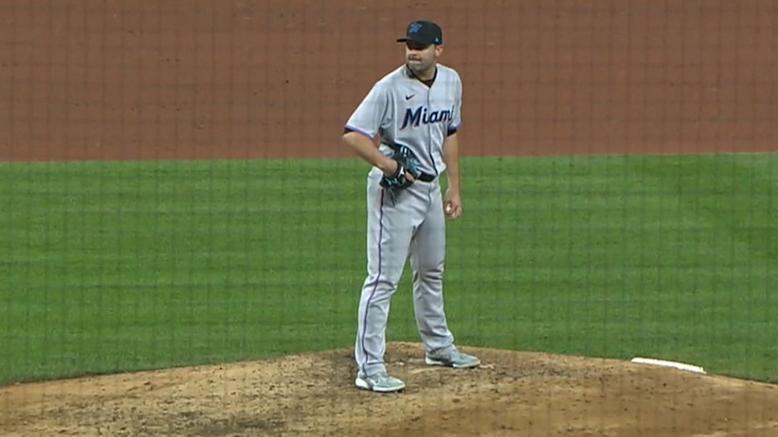 Richard Bleier ends the threat in the 8th inning | 06/15/2021 | Miami ...