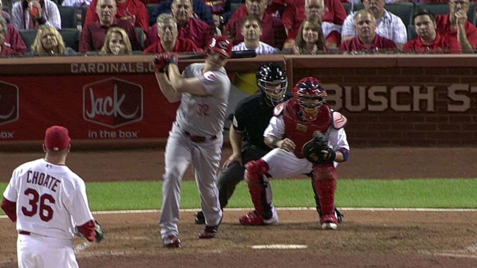 CIN@STL: Choate gets a clutch strikeout in 9th inning | 09/19/2014 ...