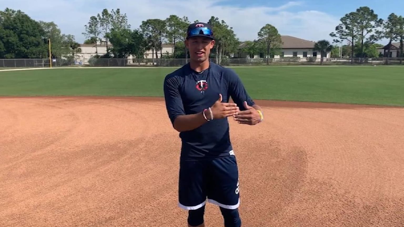 Royce Lewis on proper baserunning angles | 03/25/2019 | Washington ...