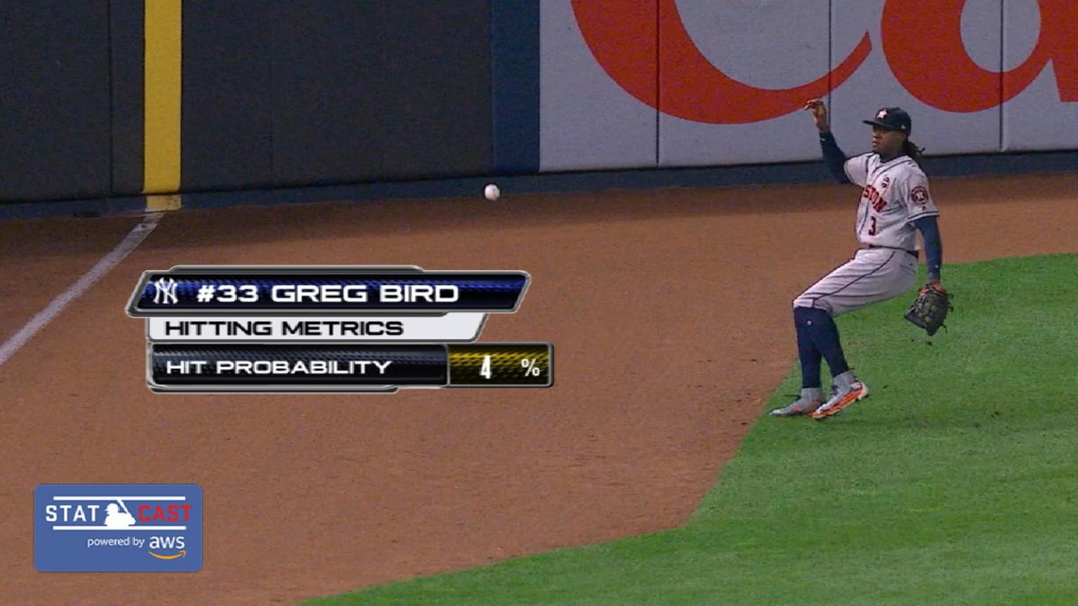 ALCS Gm3: Statcast measures Bird's improbable double | 10/16/2017 | MLB.com