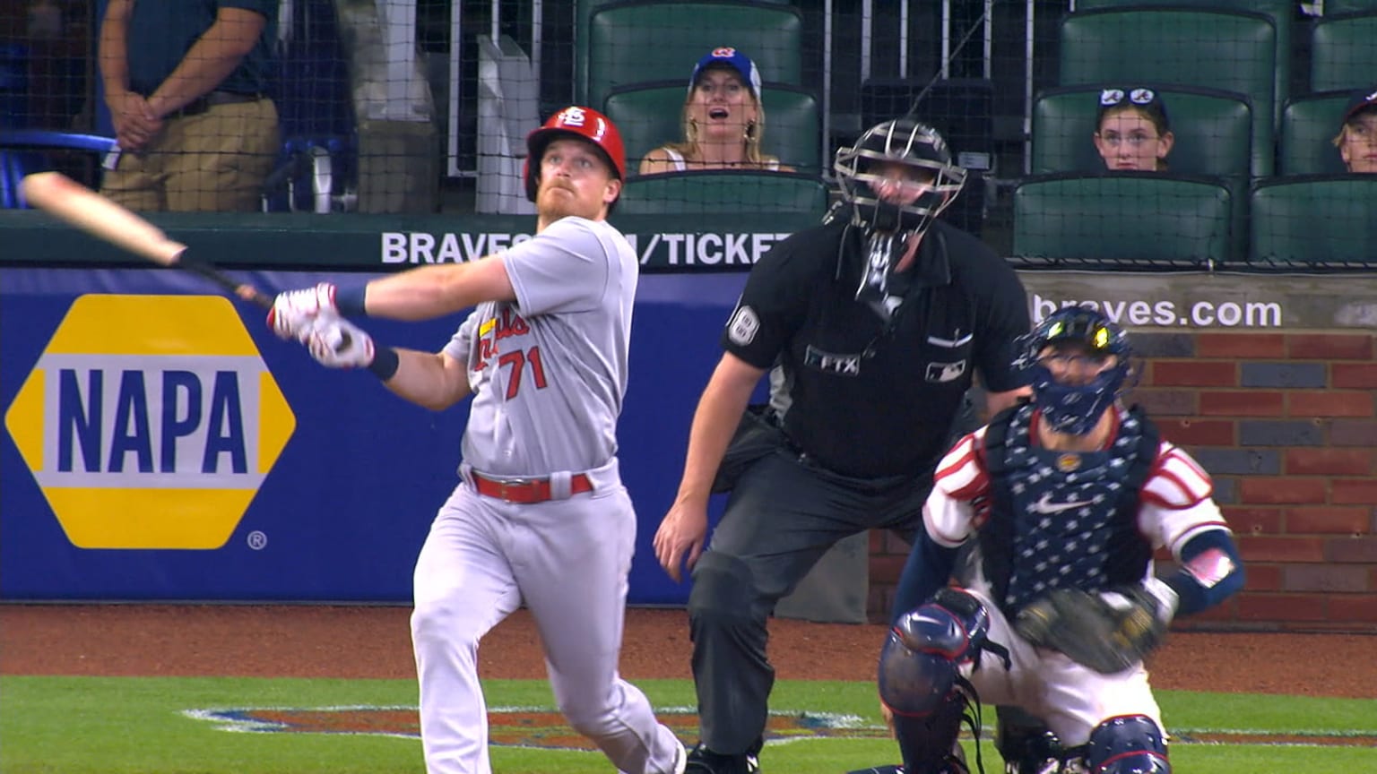 Conner Capel sacude su primer jonrón en Grandes Ligas | 04/07/2022 ...