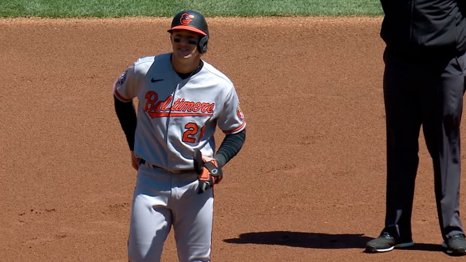 Austin Hays knocks three doubles vs. the Yankees | 04/28/2022 ...