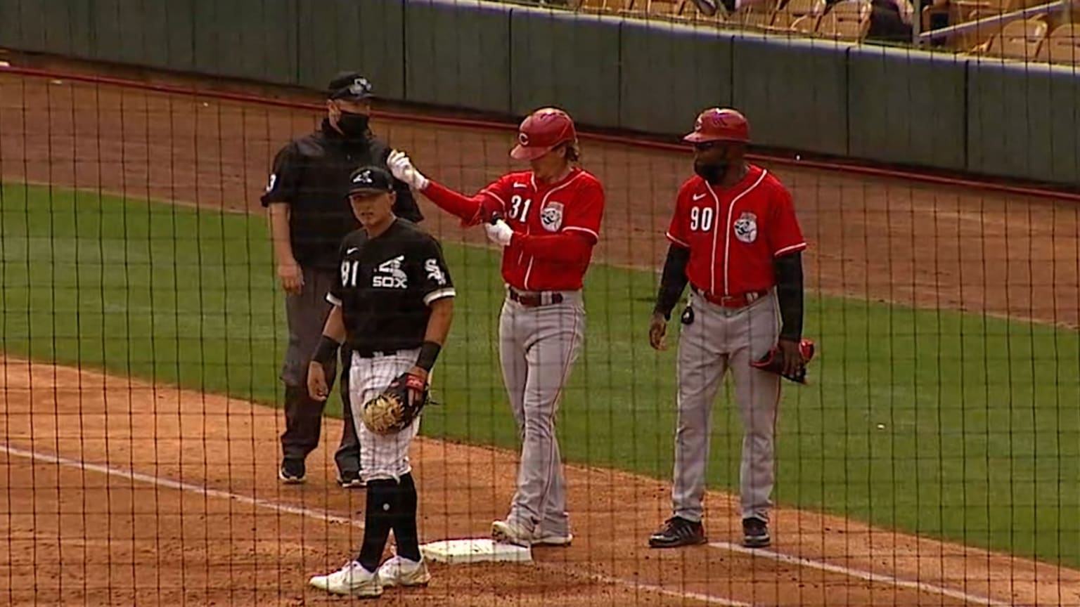 Kyle Holder rips an RBI single to right field | 03/25/2021 | Cincinnati ...