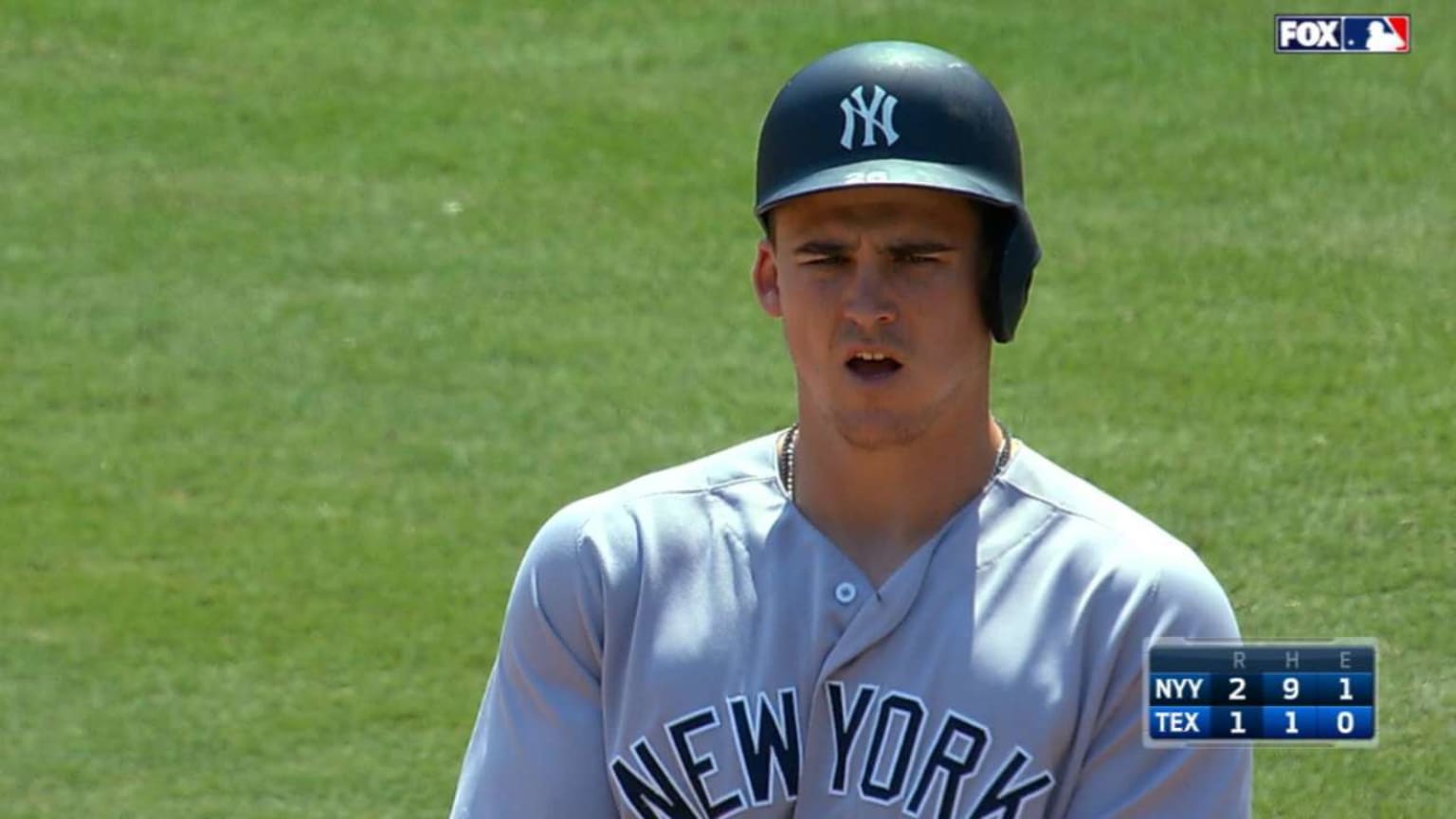 NYY@TEX: Austin gives Yanks lead with a single in 9th | 09/09/2017 ...