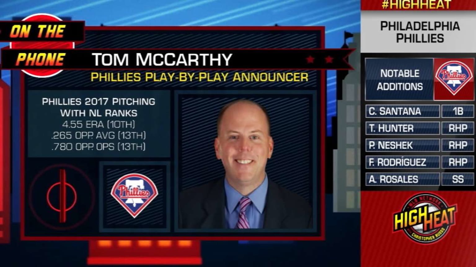 Tom McCarthy talks the renewed energy in Philadelphia | 03/09/2018 ...