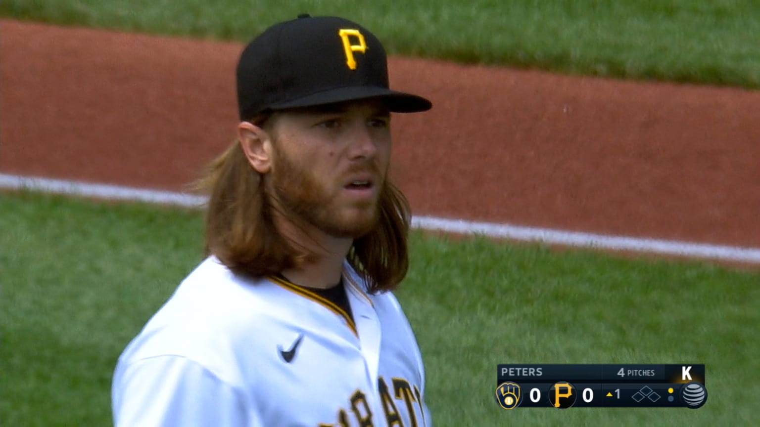 Dillon Peters fans Kolten Wong to start the game | 08/15/2021 ...