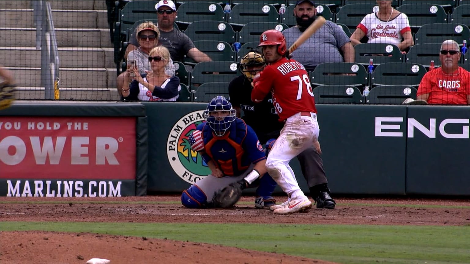 Kramer Robertson lines an RBI double to right field | 04/01/2022 | St ...