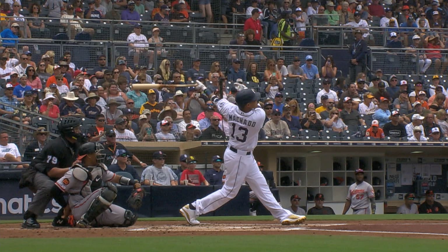 Machado's solo home run | 07/30/2019 | San Diego Padres