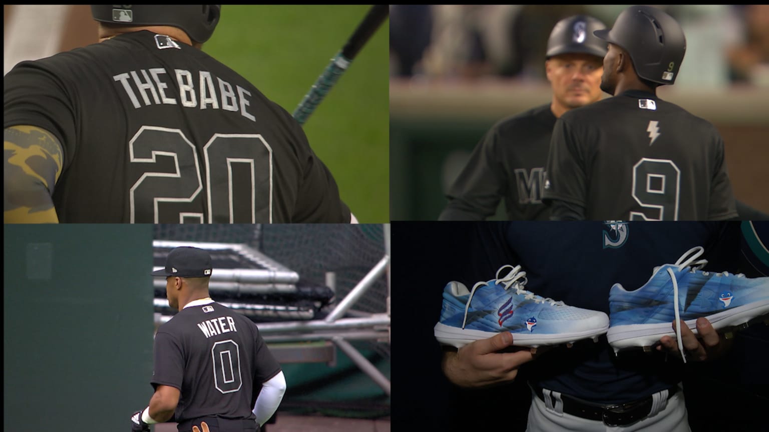 TOR@SEA: "Water" and "A²" discuss Players' Weekend | 08/23/2019 ...