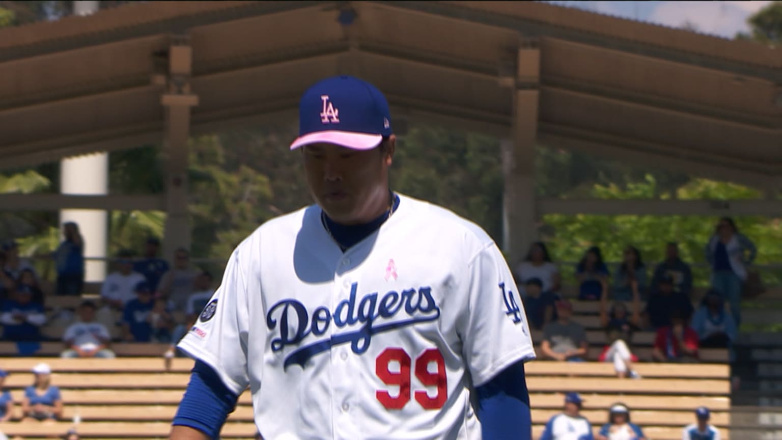 WSH@LAD: Ryu gets Eaton out to keep his no-hitter | 05/12/2019 ...