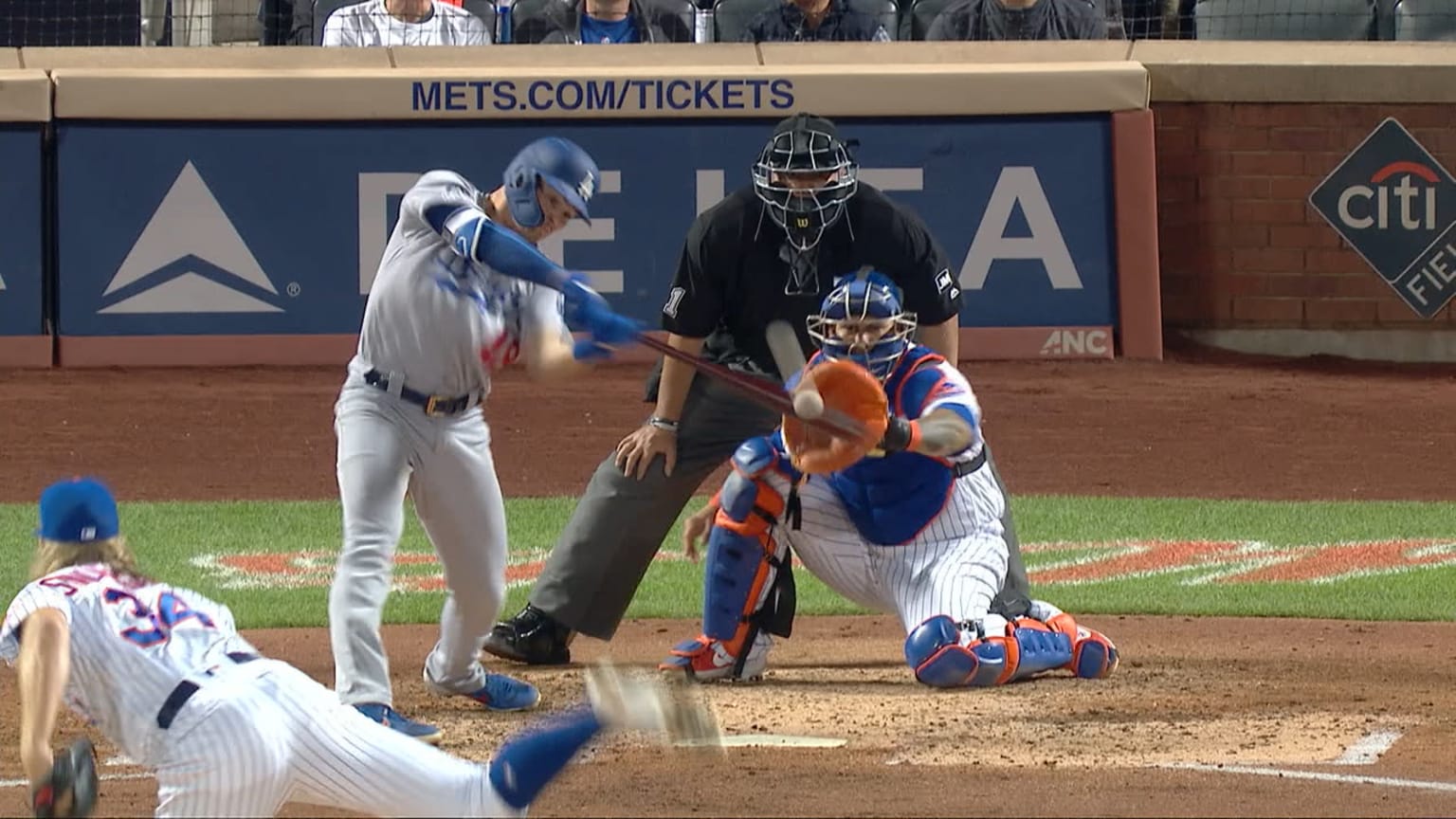 LAD@NYM: Umpires confirm Lux's 3-run home run | 09/13/2019 | San Diego ...