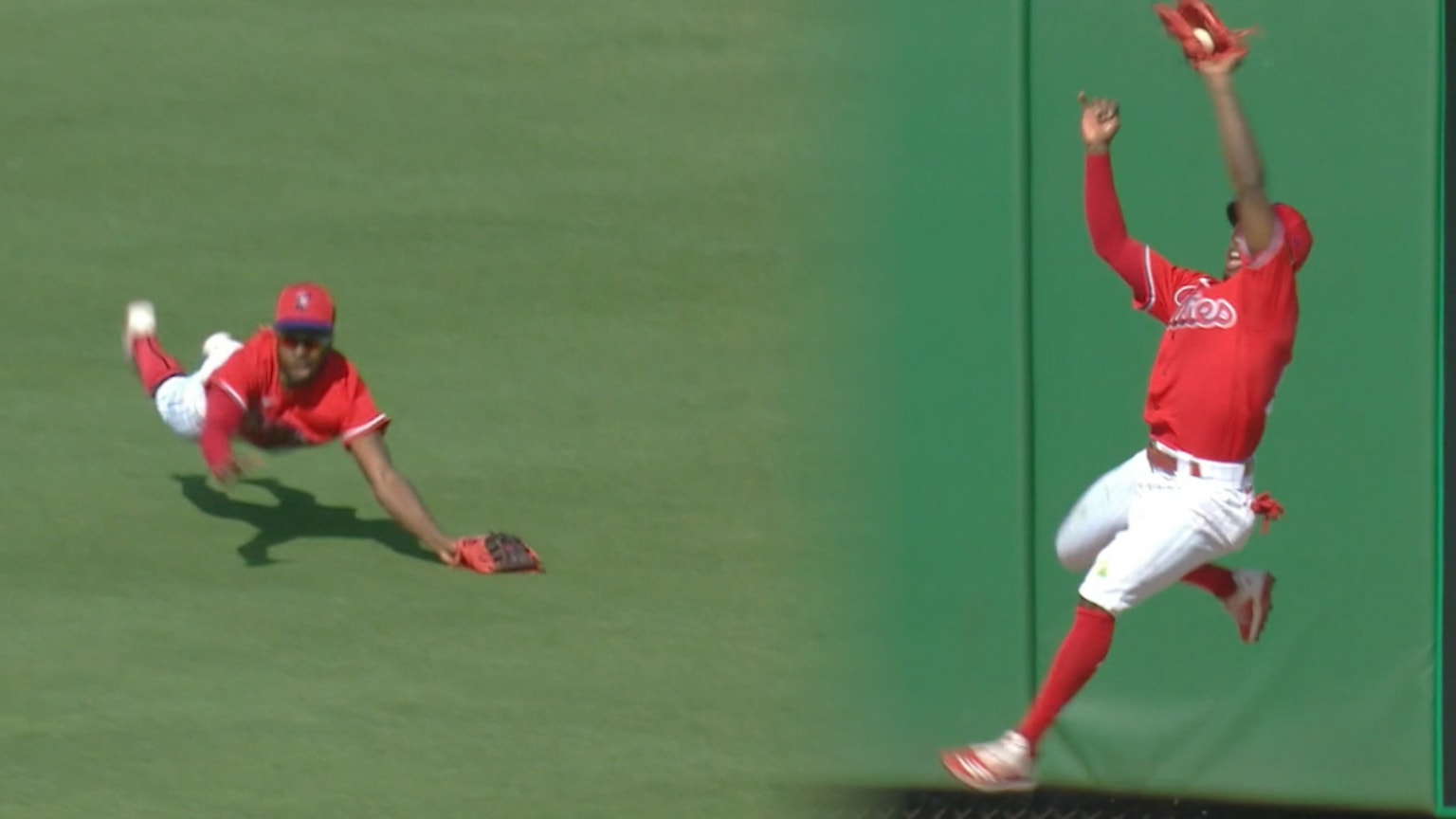 Roman Quinn makes two great catches in the 5th inning | 02/23/2020 ...