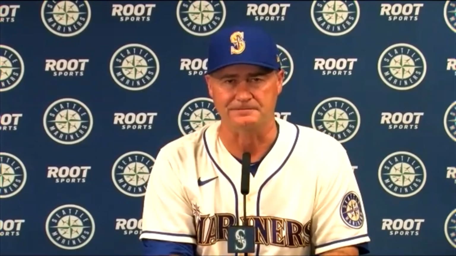 Scott Servais talks Mariners' loss to the Angels | 07/11/2021 | Seattle ...