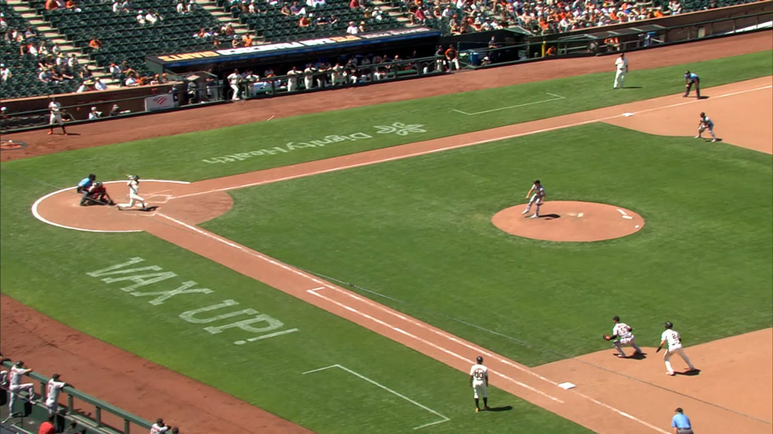 Duggar extends the Giants' lead with an RBI double | 06/17/2021 | San ...
