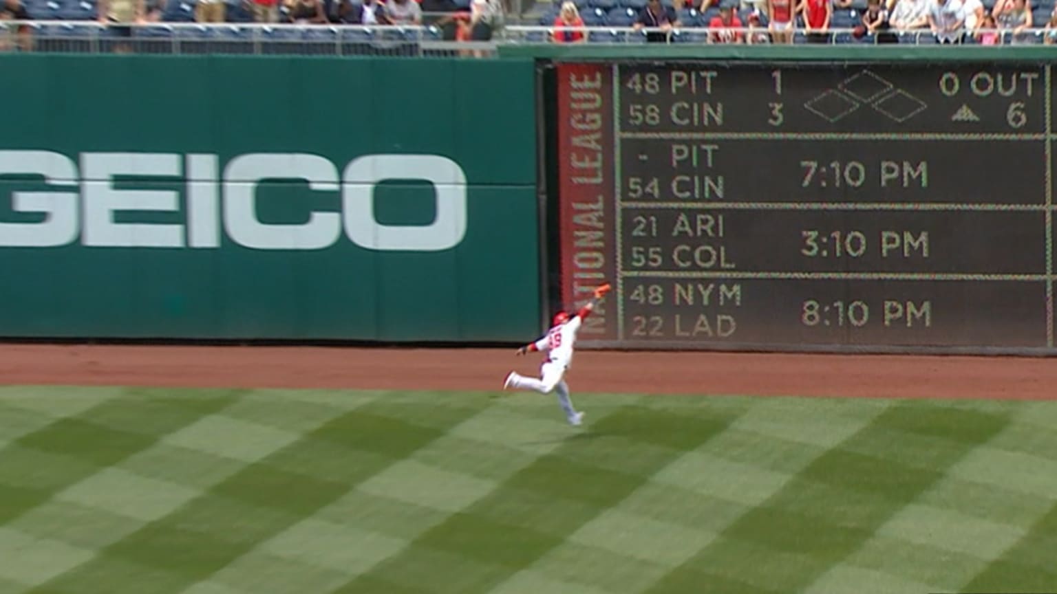 MIA@WSH: Parra makes his second stellar catch of game | 05/27/2019 ...