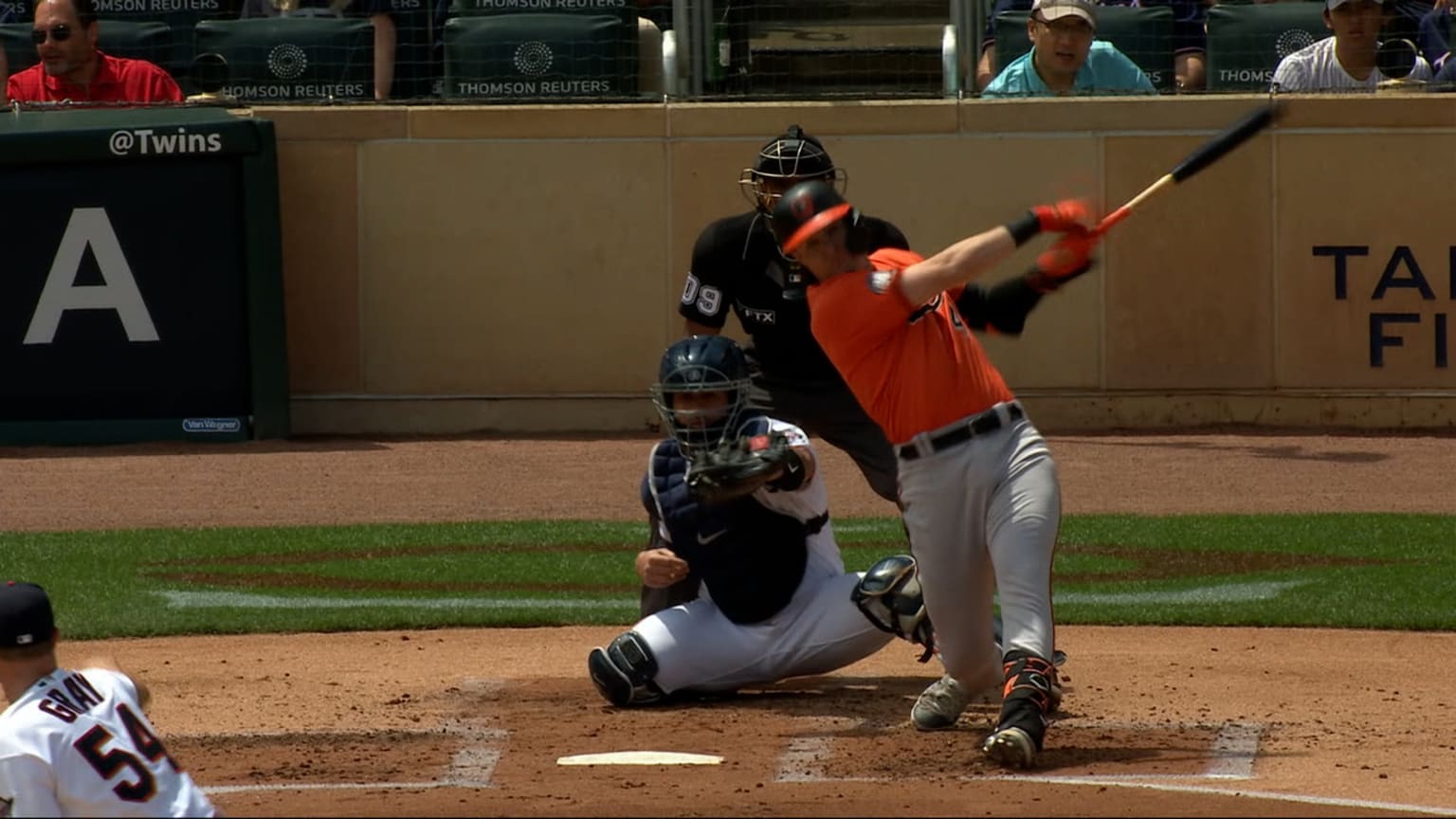 Tyler Nevin lines an RBI double to right-center field | 07/02/2022 ...