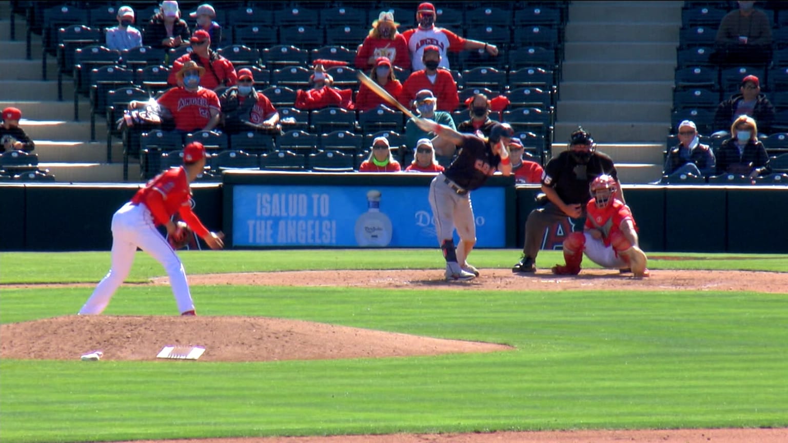 Alex Claudio fans one in his strong inning of work | 03/16/2021 | Los ...