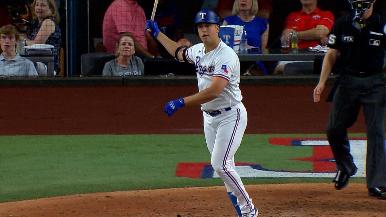 Nathaniel Lowe da HR de dos rayas en la 4ta entrada | 14/06/2022 | Los ...