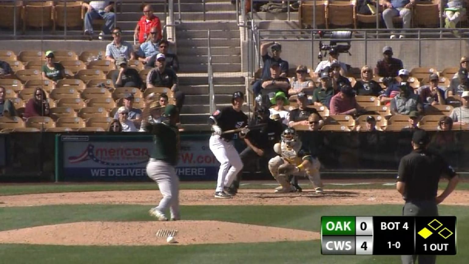 OAK-CWS TIlson ejecuta excelente toque y anota Rondón | 26/02/2018 ...