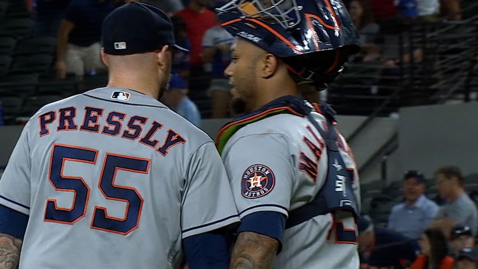 Ryan Pressly retires Yohel Pozo to earn his 21st save | 08/28/2021 | Houston Astros