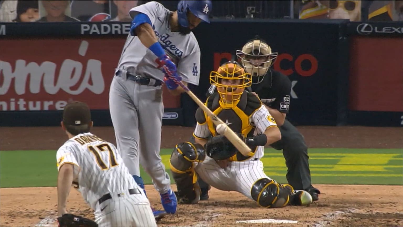 Edwin Ríos' solo home run | 09/15/2020 | Los Angeles Dodgers