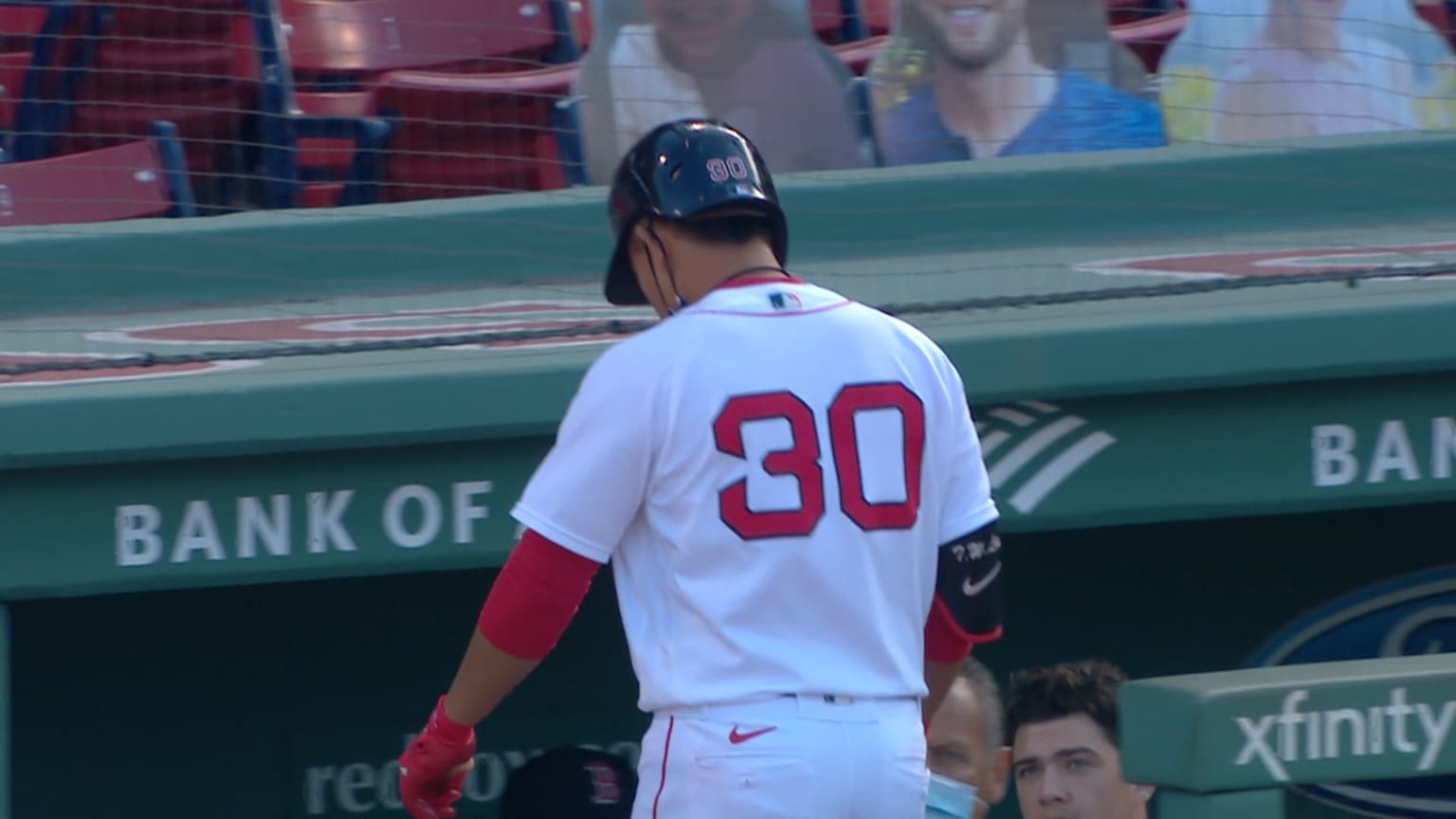 Tzu-Wei Lin hits a sacrifice fly to left field | 09/20/2020 | Boston ...