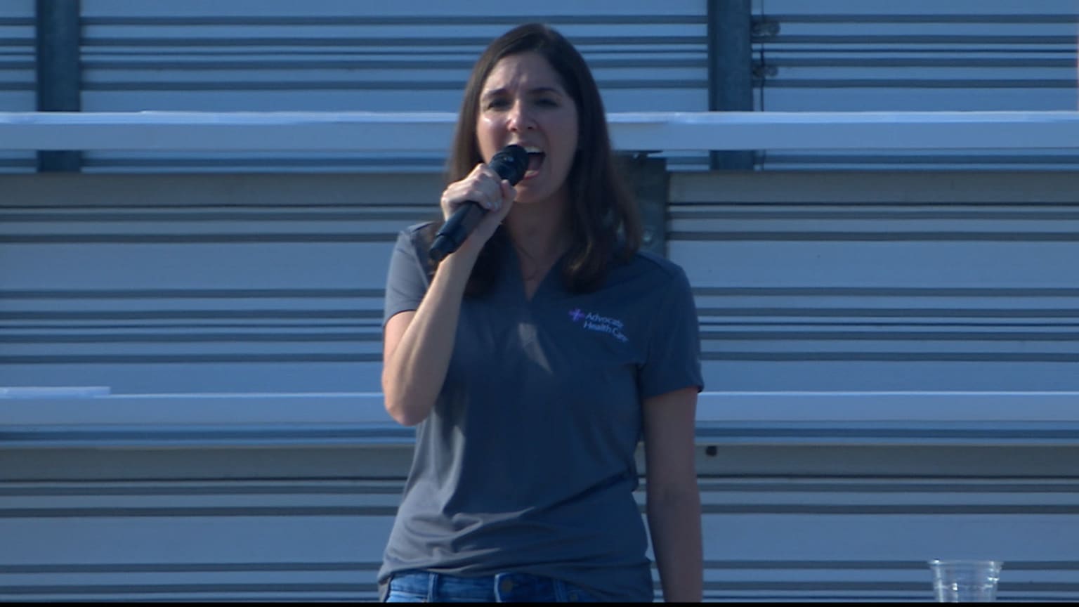 Dr. Hilary Ecker sings National Anthem | 07/24/2020 | Seattle Mariners