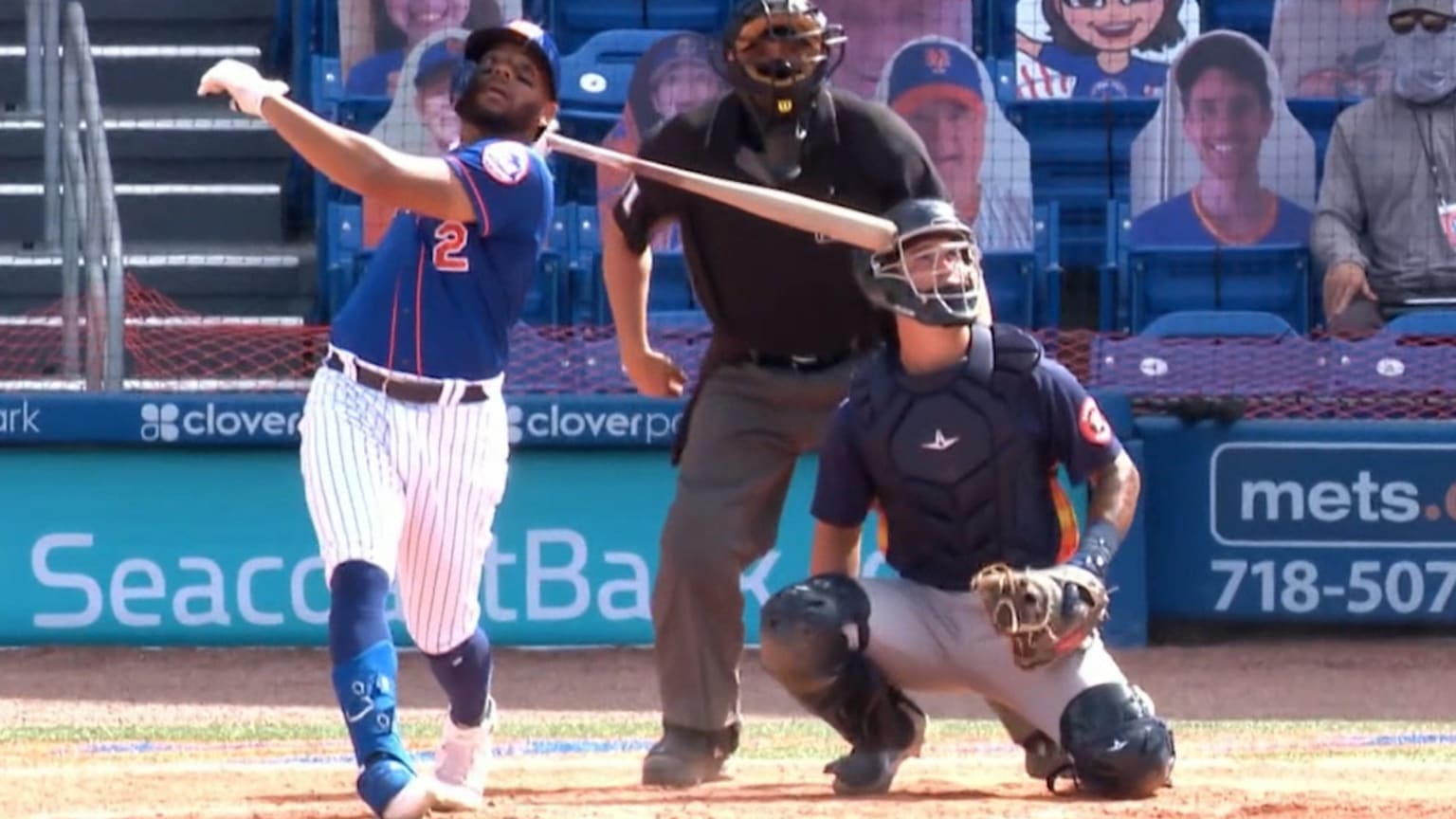 Dominic Smith lifts a solo homer to left field | 03/27/2021 | MLB.com