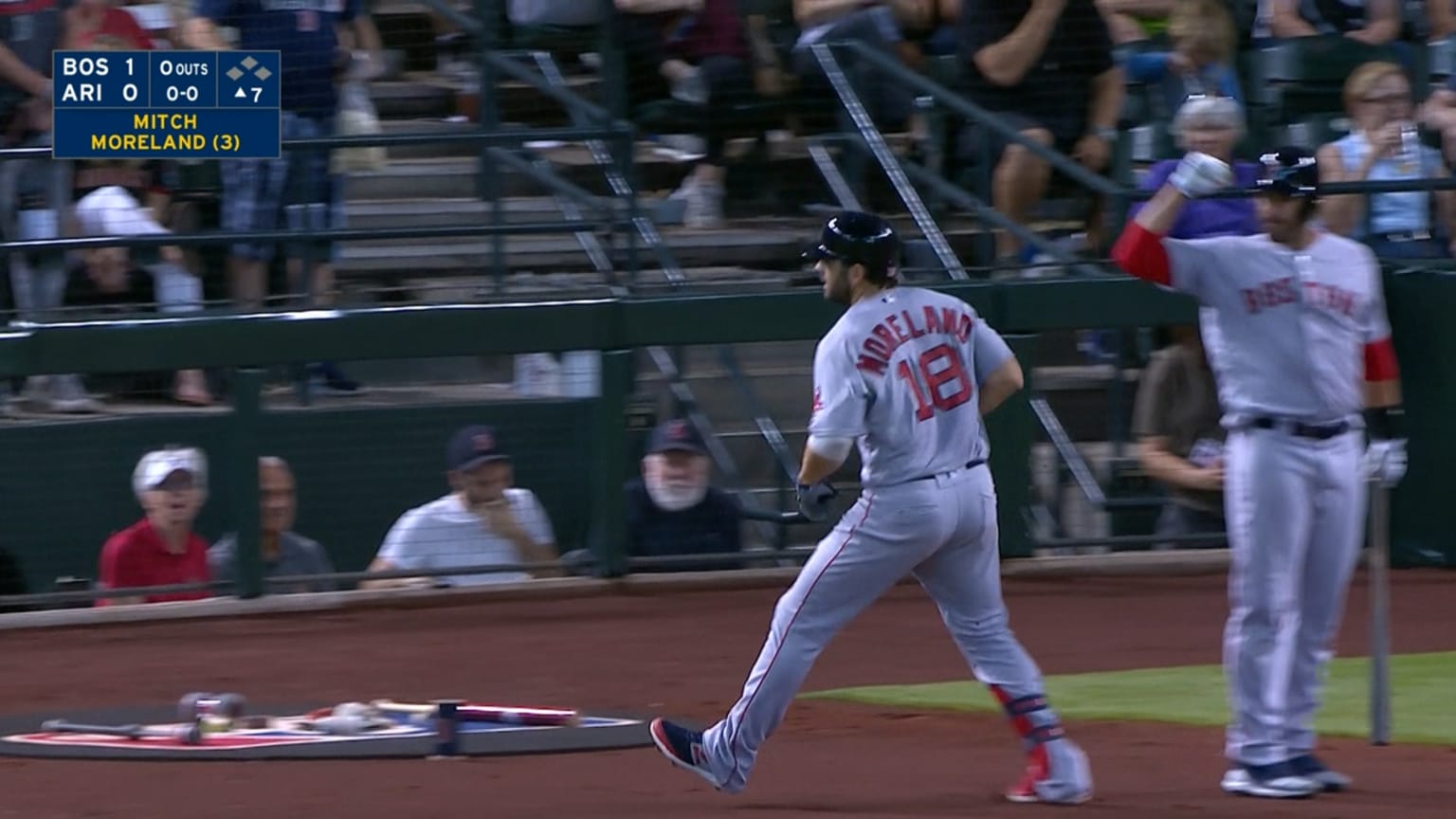 BOS@ARI: Moreland puts Red Sox ahead with a solo jack | 04/07/2019 ...