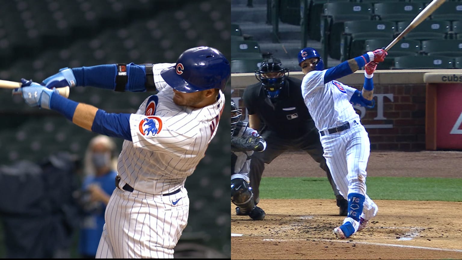 Happ and Báez go back-to-back in the 3rd inning | 08/01/2020 | Chicago Cubs