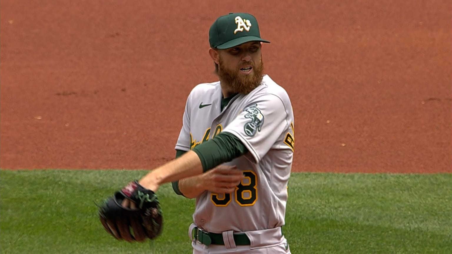 Paul Blackburn strikes out five in great outing | 07/02/2022 | Athletics