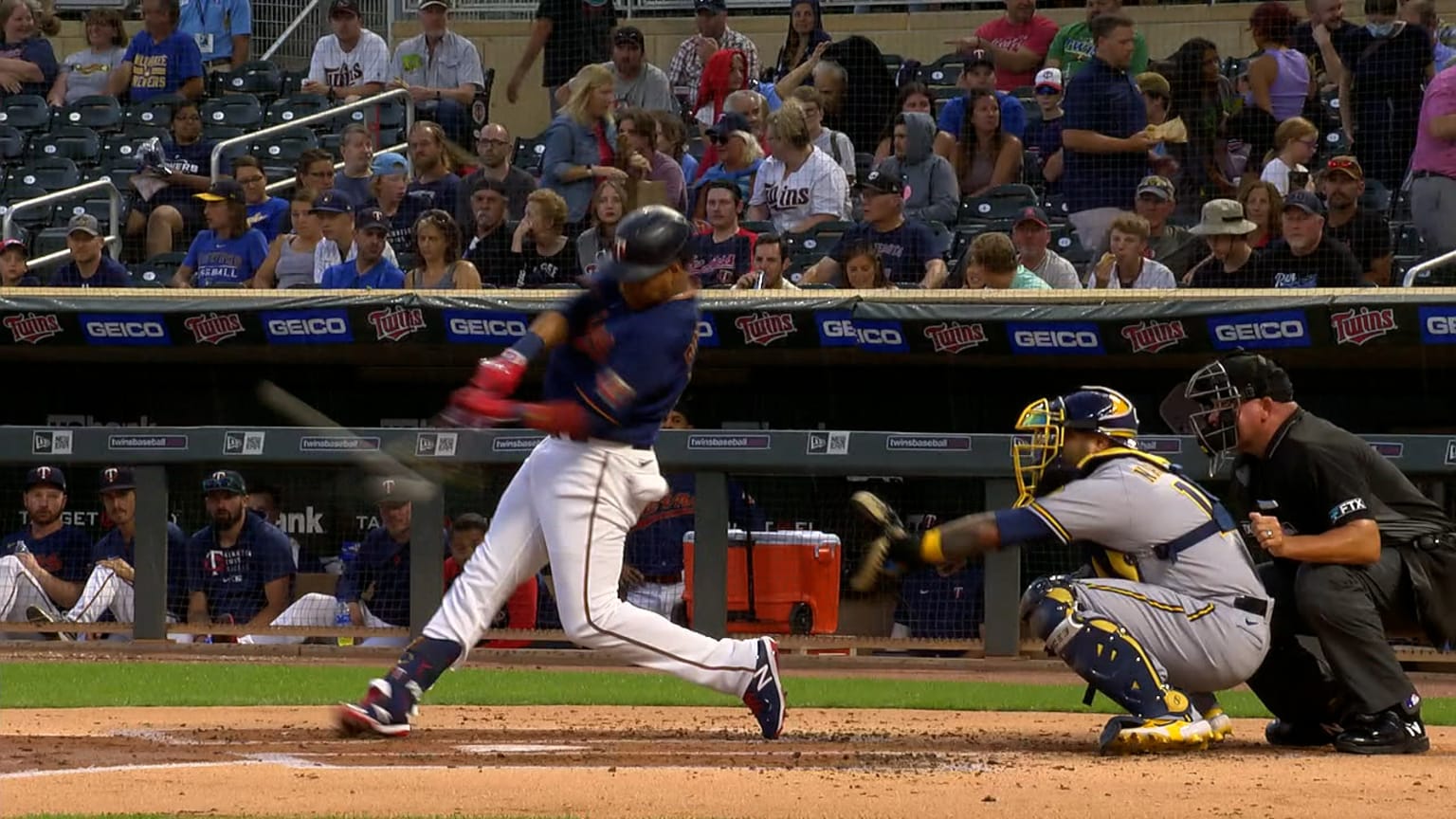 Polanco suena HR solitario en el 2do | 12/07/2022 | Los Twins de Minnesota