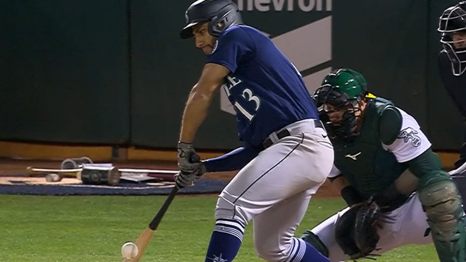 Toro hits an infield single off of a check swing | 08/23/2021 | MLB.com