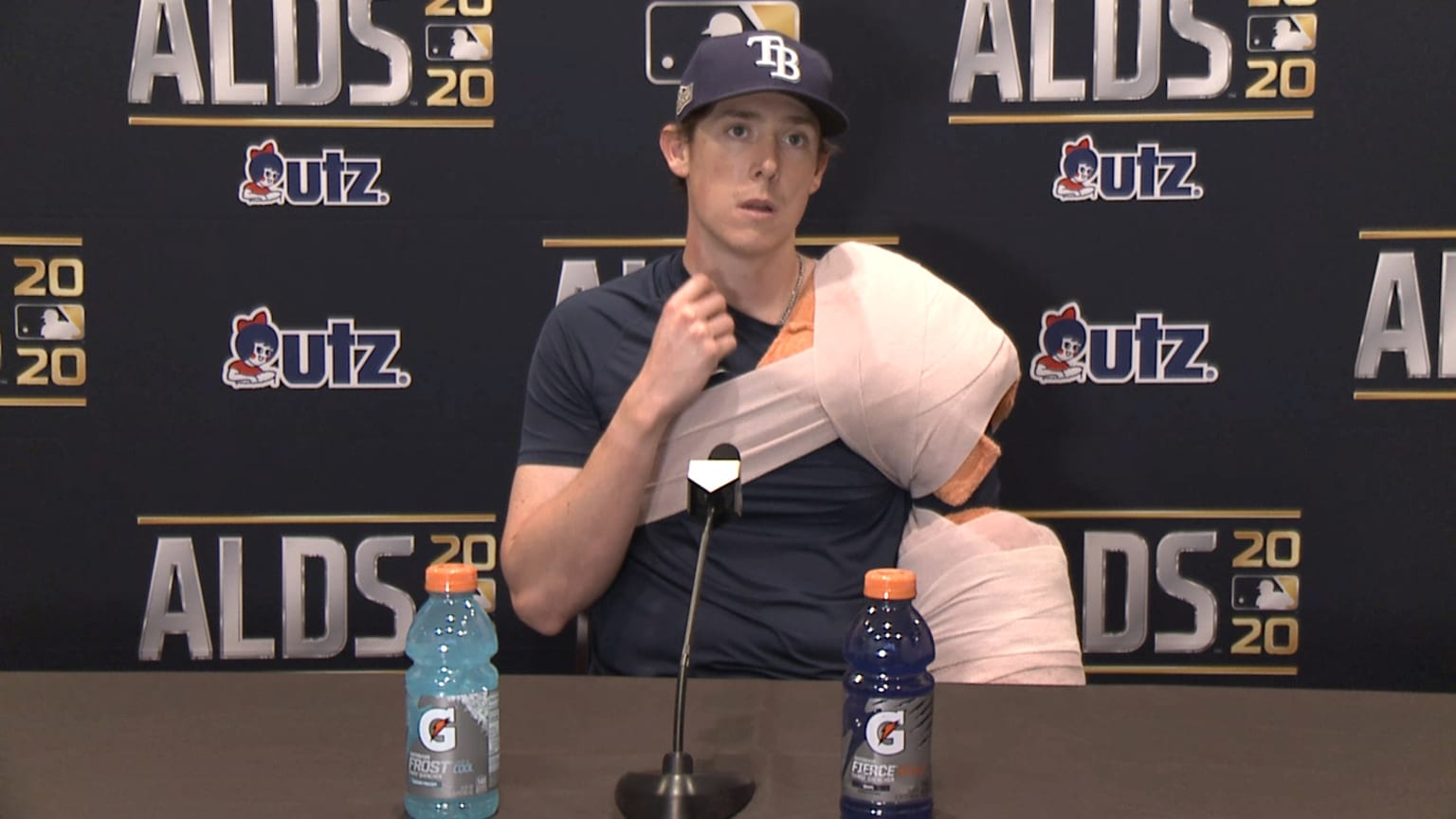 Ryan Yarbrough on coming out of bullpen in Game 4 | 10/09/2020 | New ...