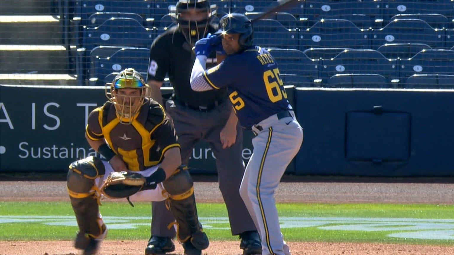 Pablo Reyes swats a three-run home run vs. Padres | 03/03/2021 | MLB.com