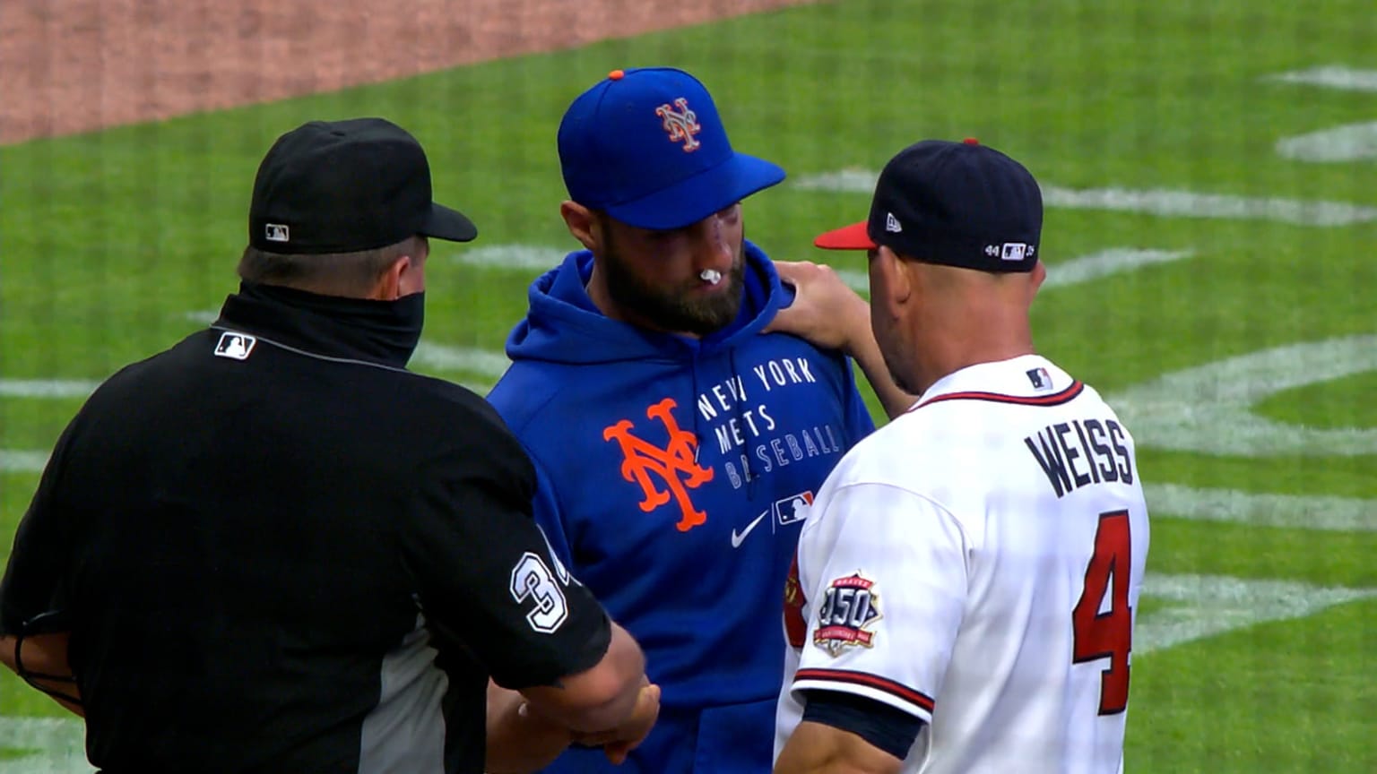 Kevin Pillar delivers lineup card a day after injury | 05/18/2021 | New ...