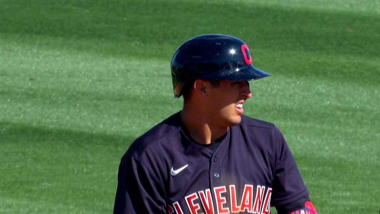 Tyler Freeman drives in Harold Ramirez with a double | 03/16/2021 ...