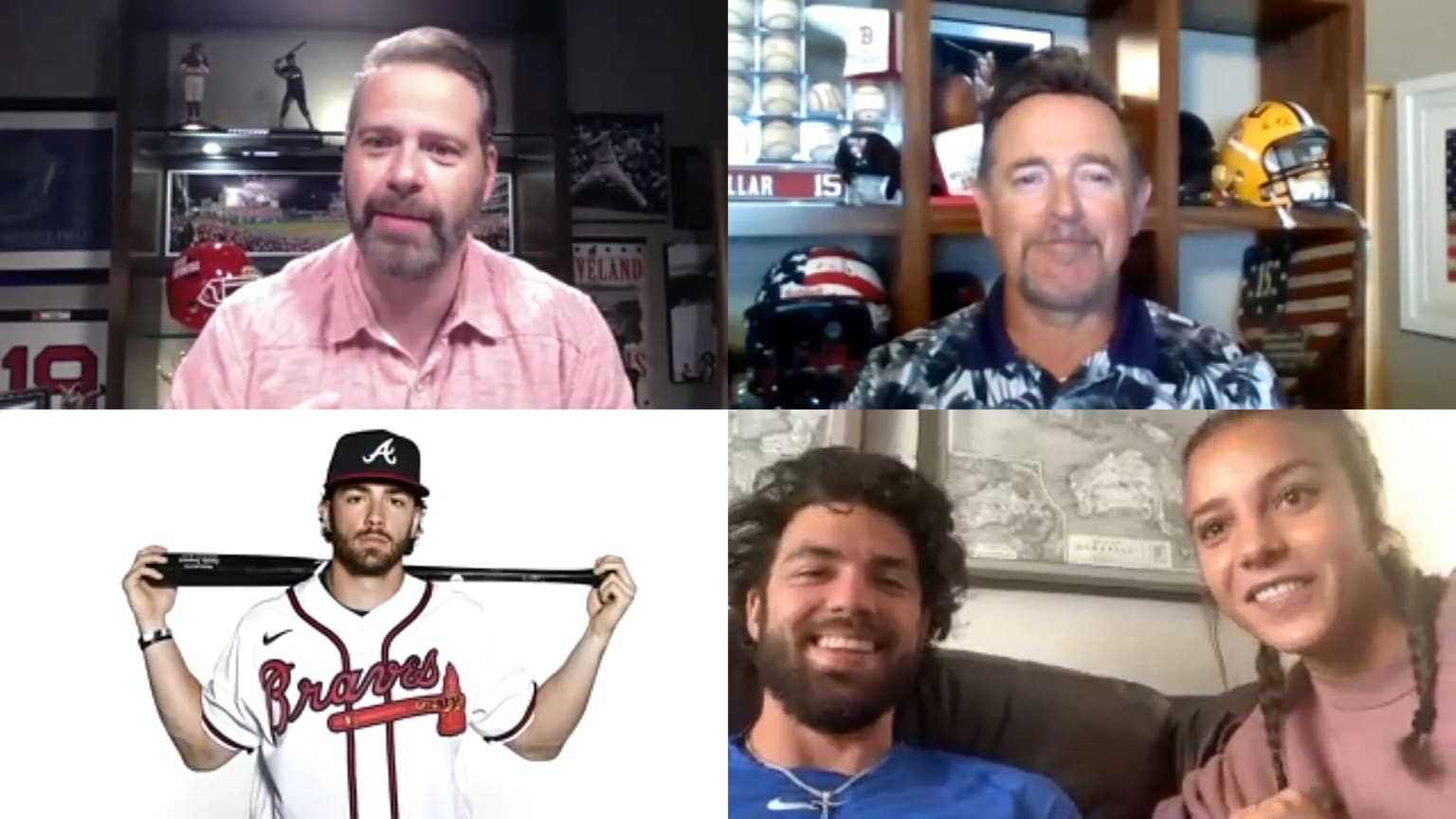 Dansby Swanson talks hair, preparation on IT | 04/25/2020 | Minnesota Twins