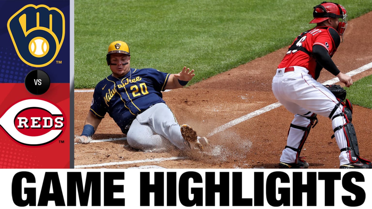 Brewers vs. Reds Highlights | 05/23/2021 | Milwaukee Brewers