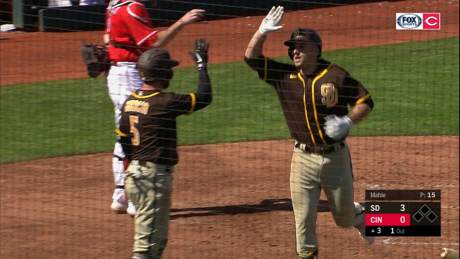 Jason Vosler crushes a two-run homer to left-center | 02/29/2020 | San ...
