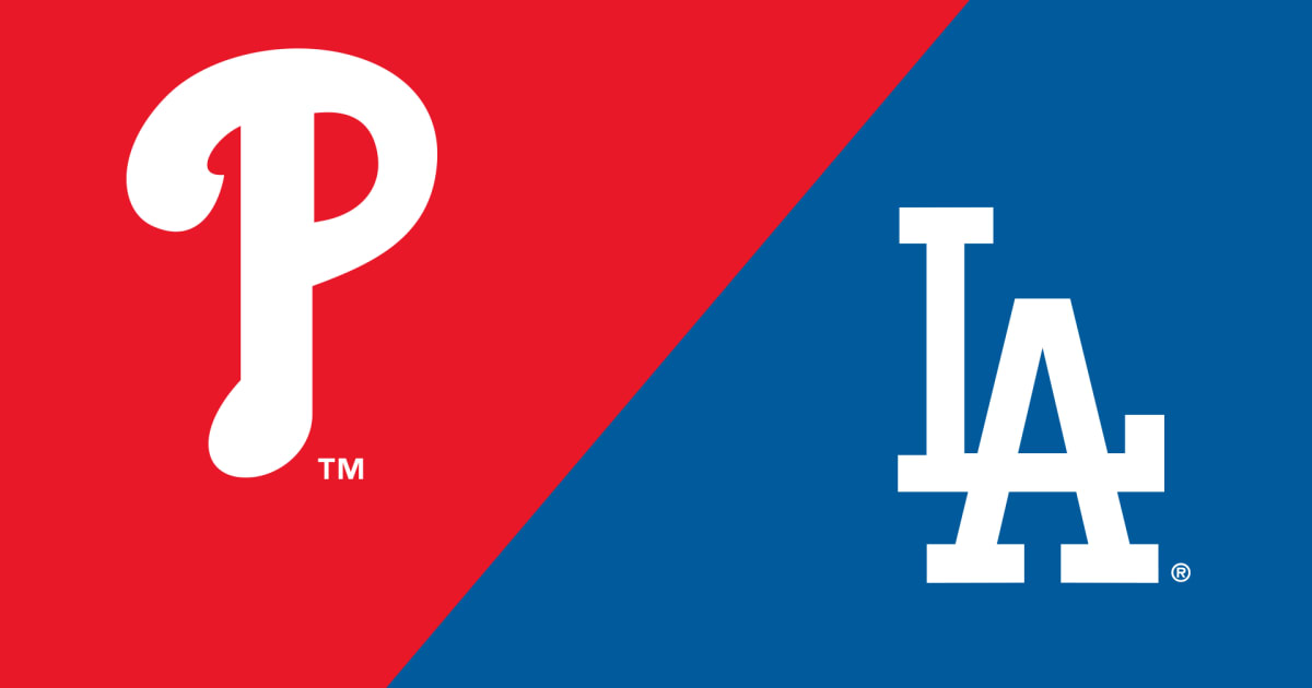 Philadelphia Phillies at Los Angeles Dodgers Game Story, Scores ...